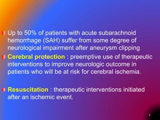 Cerebral protection | PPT