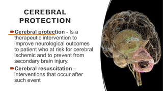 cerebral protection.pptx | First Aid | Injuries