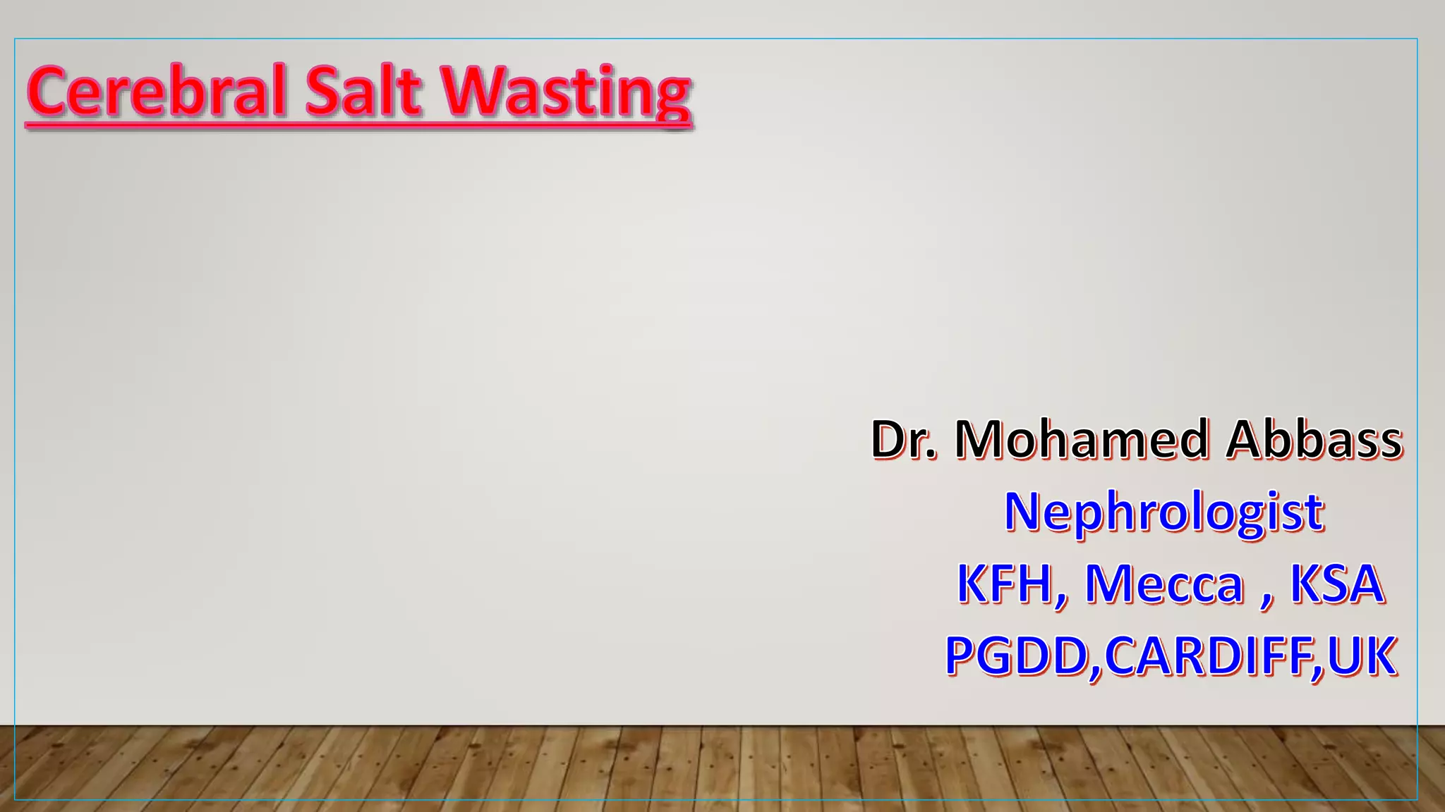 cerebral salt wasting.pptx