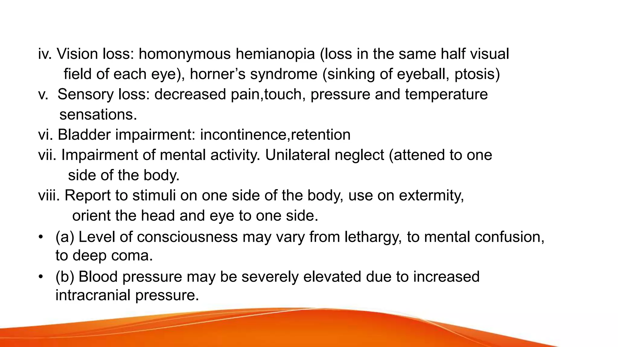 Cerebral Vascular Accident (CVA)/ Stroke | PPTX