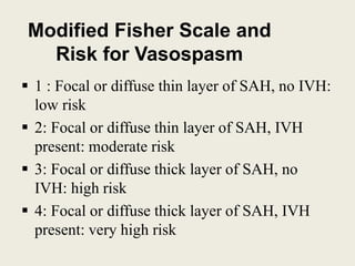 Cerebral vasospasm | PPTX