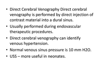 Cerebral venous thrombosis- Treatment | PPTX