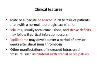 Cerebral Venous Thrombosis JOURNAL ppt.pptx