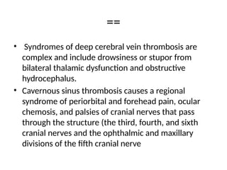 Cerebral Venous Thrombosis JOURNAL ppt.pptx