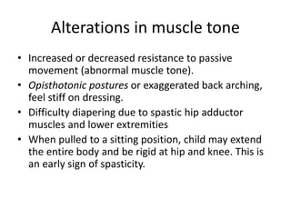 Cerebra palsy ug class- Dr. Ramya - Pediatrics | PPT