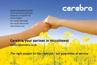 International Brochure 2010 | PDF | Resume Writing and Advice | Job Search