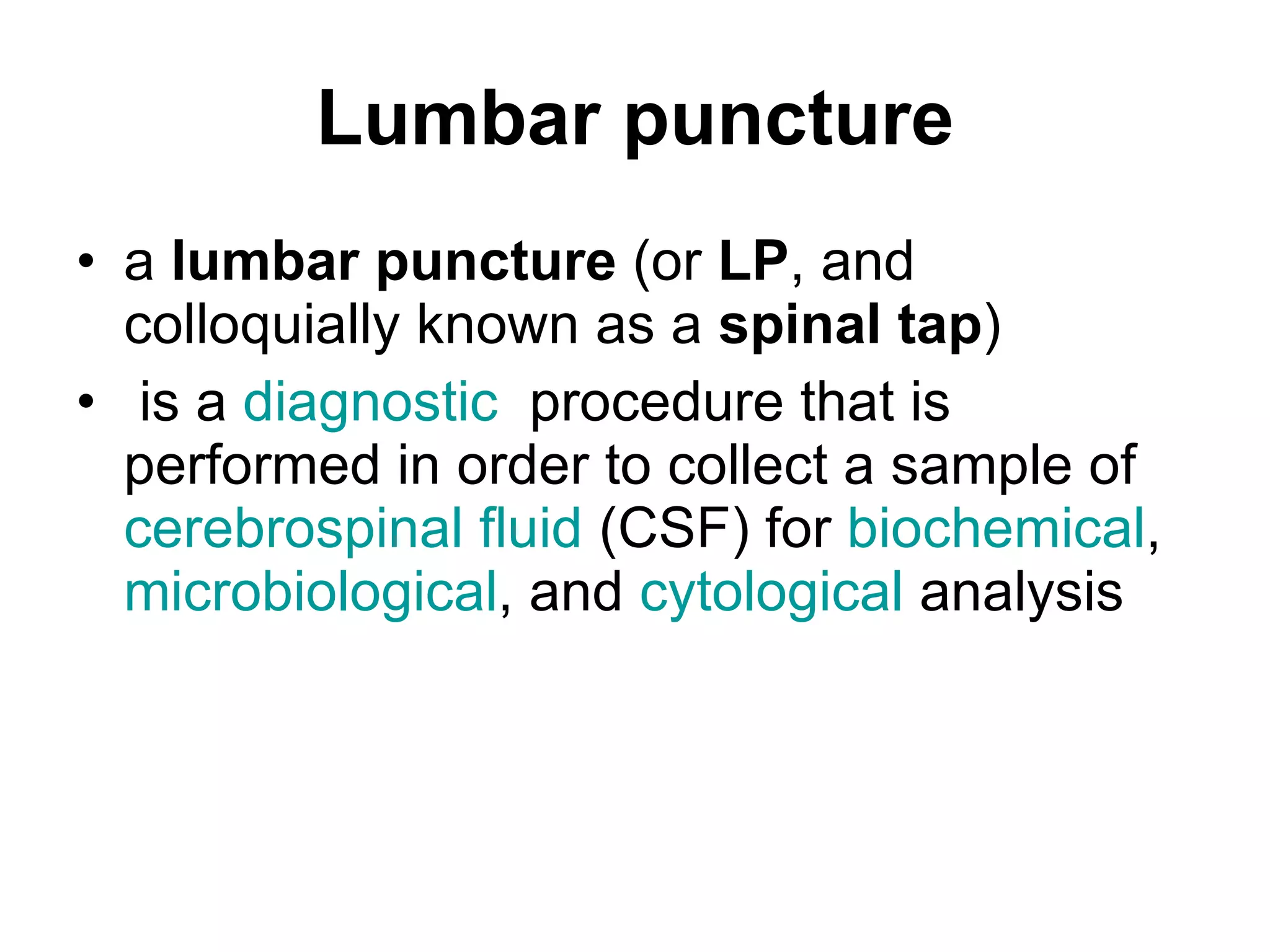 Cerebrospinal fluid | PPT