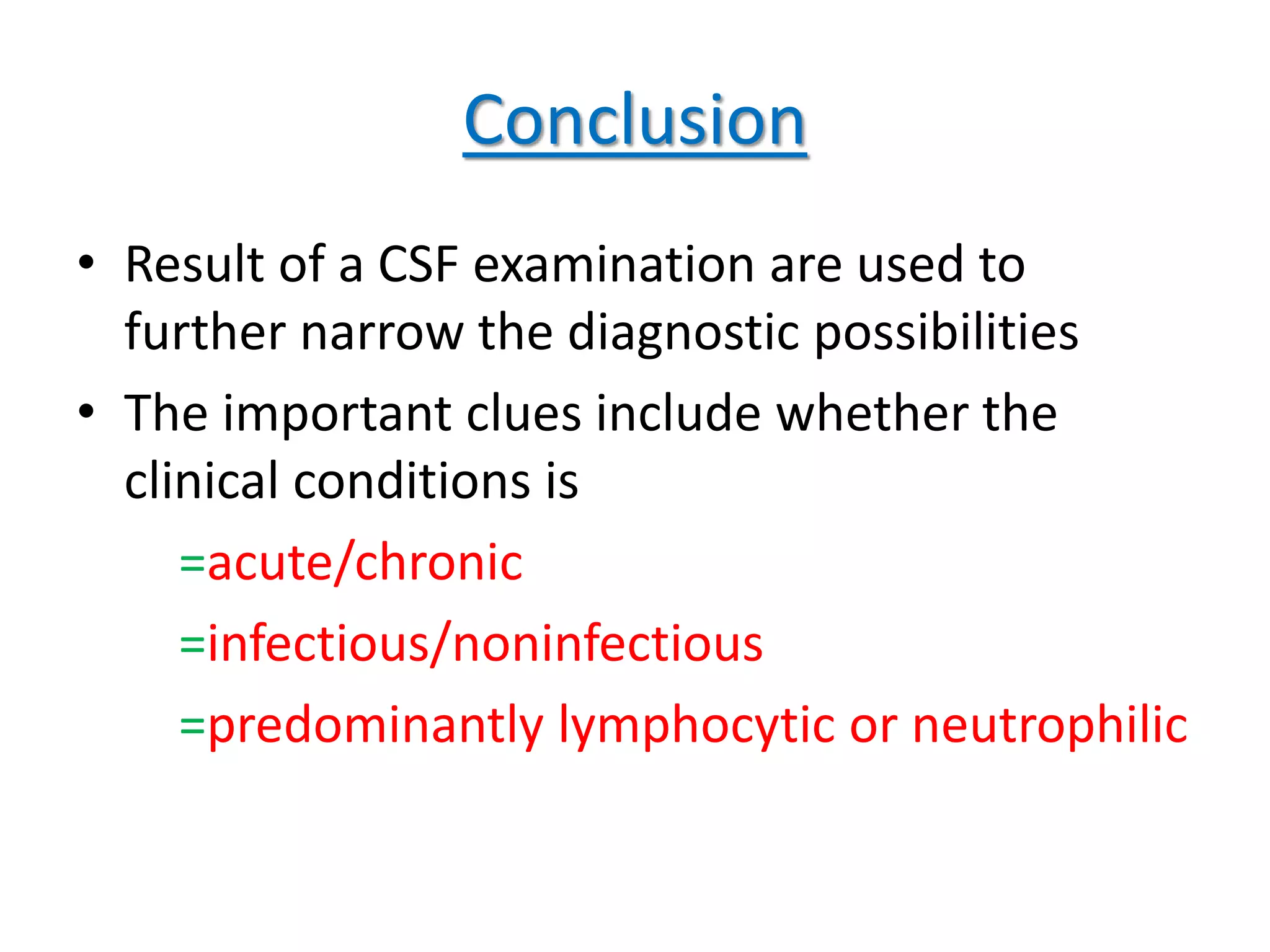 PLEOCYTOSIS | PPTX