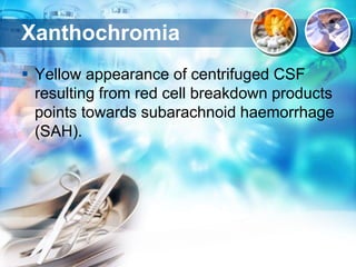 Cerebrospinal fluid | PPTX