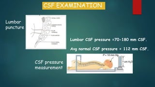 Cerebrospinal fluid | PPTX