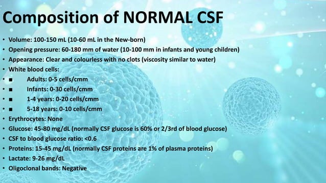 CEREBROSPINAL FLUID - A BRIEF PPT FOR NURSING AND MBBS | PPTX | Brain ...