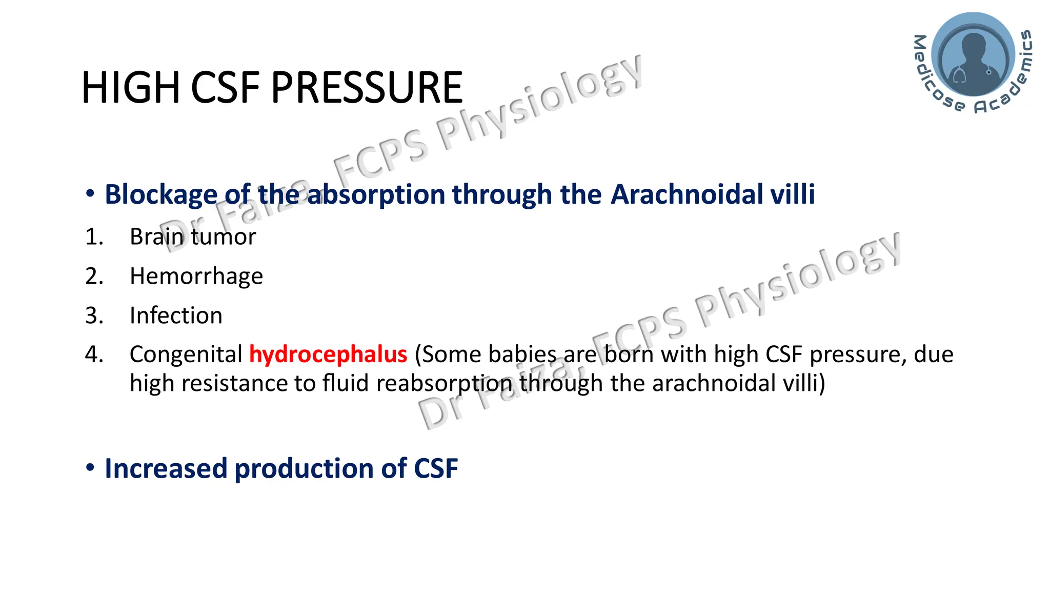 Cerebrospinal Fluid & Hydrocephalus.pdf | Brain and Nervous System Disorders | Diseases and ...
