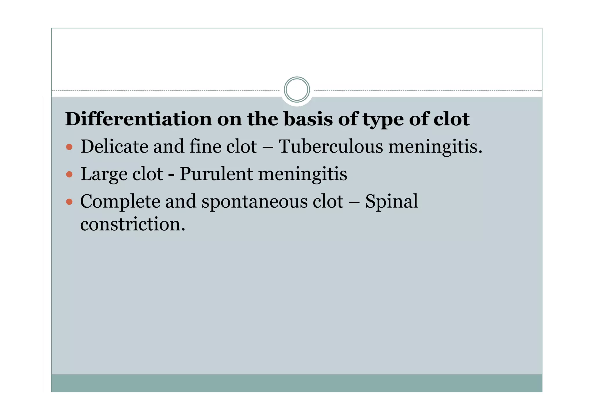 Cerebrospinal fluid sample collection | PDF