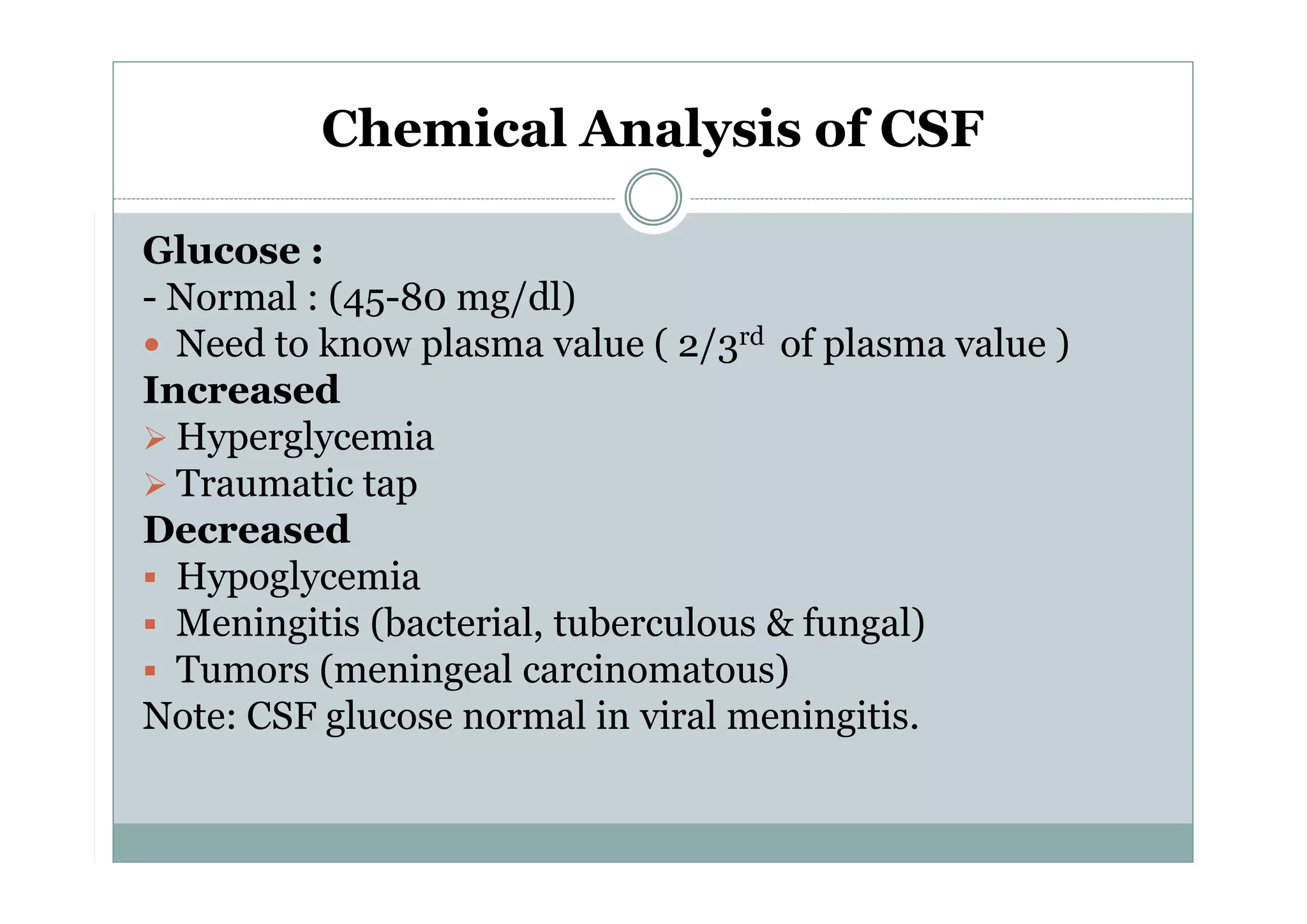 Cerebrospinal fluid sample collection | PDF