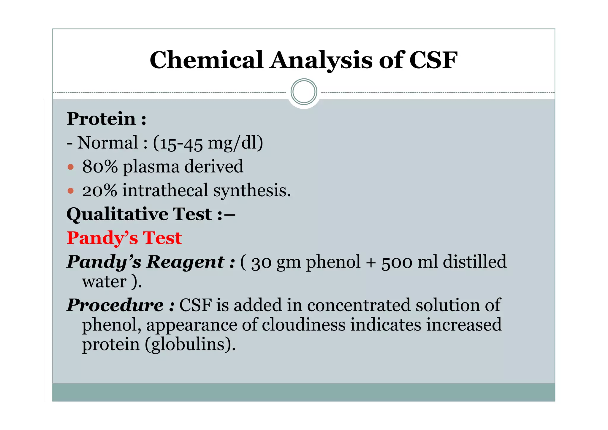 Cerebrospinal fluid sample collection | PDF