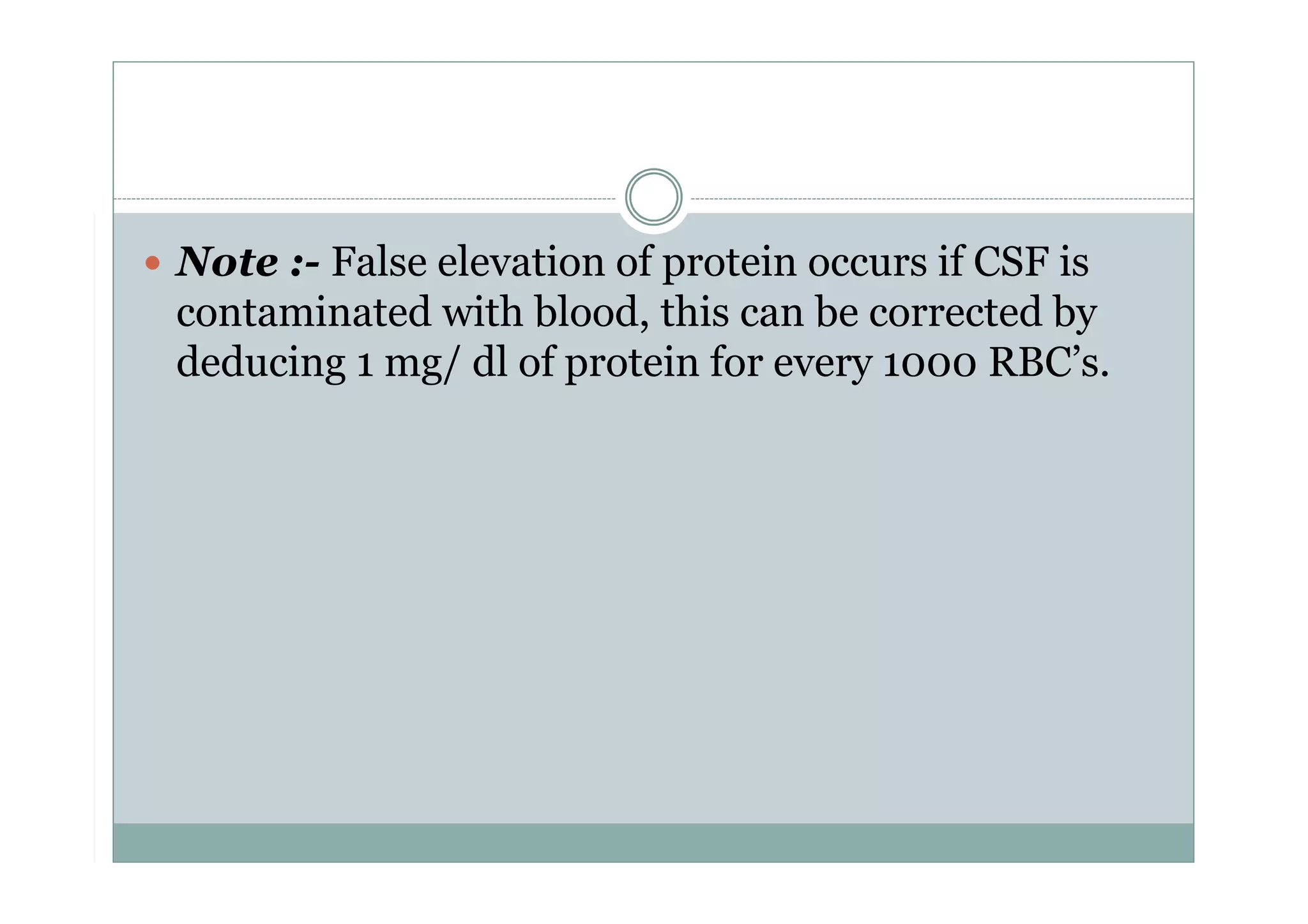 Cerebrospinal fluid sample collection | PDF