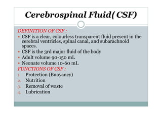 Cerebrospinal fluid sample collection | PDF