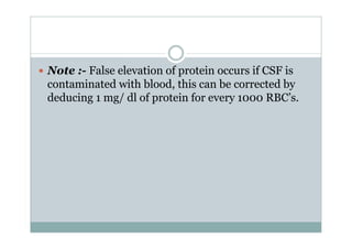 Cerebrospinal fluid sample collection | PDF