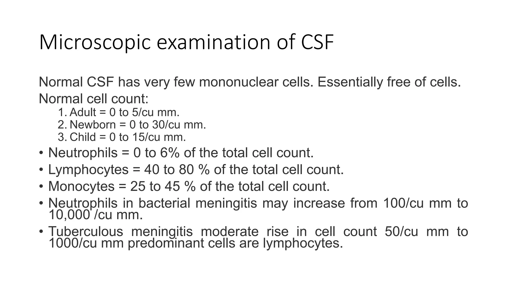 cerebrospinal fluid (1)11111.pptx | Blood Disorders | Diseases and ...