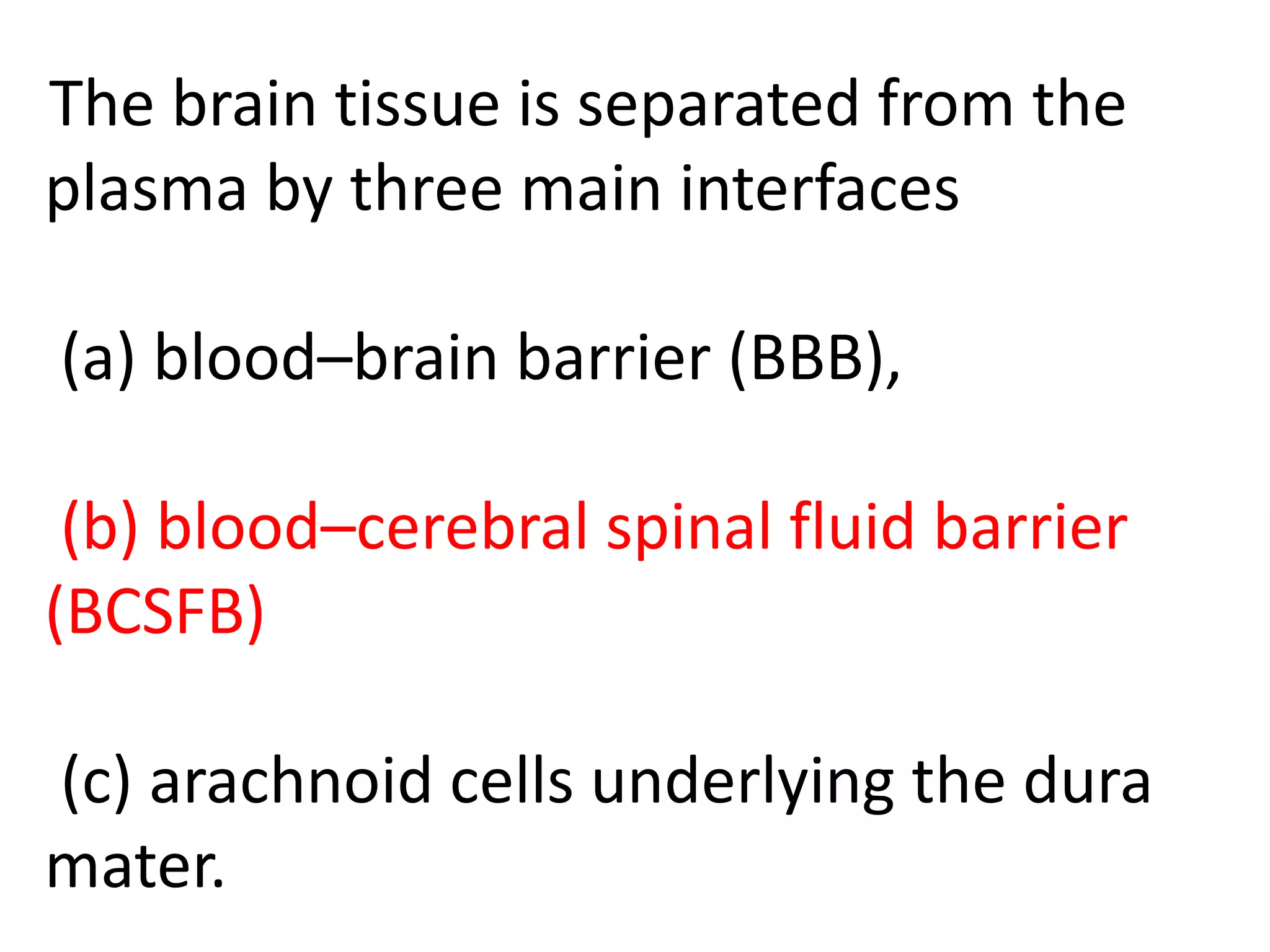 CEREBROSPINAL FLUID AND INTRACRANIAL PRESSURE | PPTX | Brain and ...