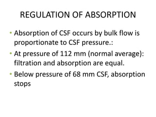 CEREBROSPINAL FLUID AND INTRACRANIAL PRESSURE | PPTX | Brain and ...