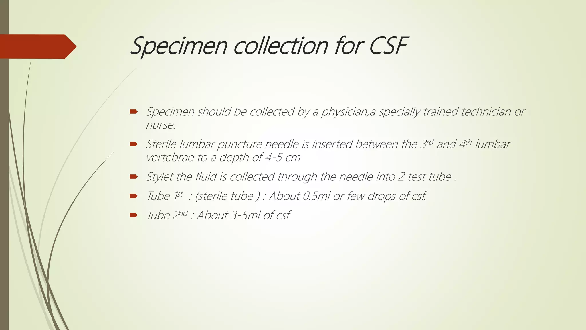 Cerebrospinal fluid (csf) | PPTX