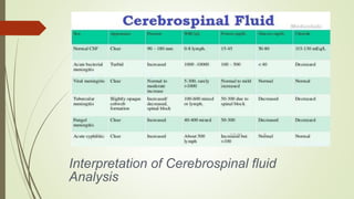 Cerebrospinal fluid (csf) | PPTX