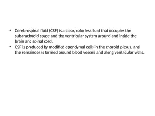 Cerebrospinal Fluid (CSF) and it’s circulation.pptx