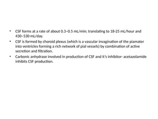 Cerebrospinal Fluid (CSF) and it’s circulation.pptx