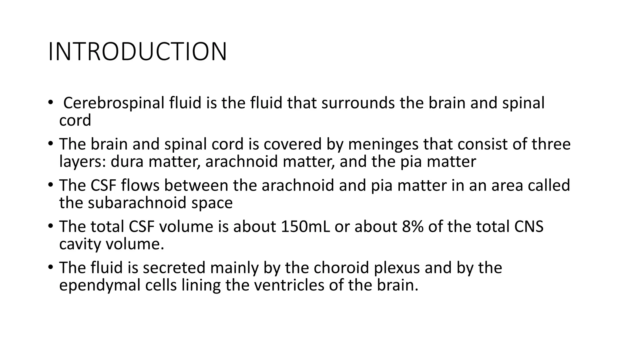 CEREBROSPINAL FLUID IN HEALTH AND DISEASE.pptx