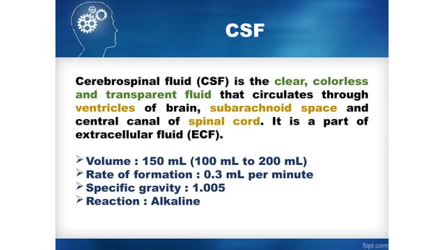 CEREBROSPINAL FLUID & IT’S FUNCTIONS.pptx