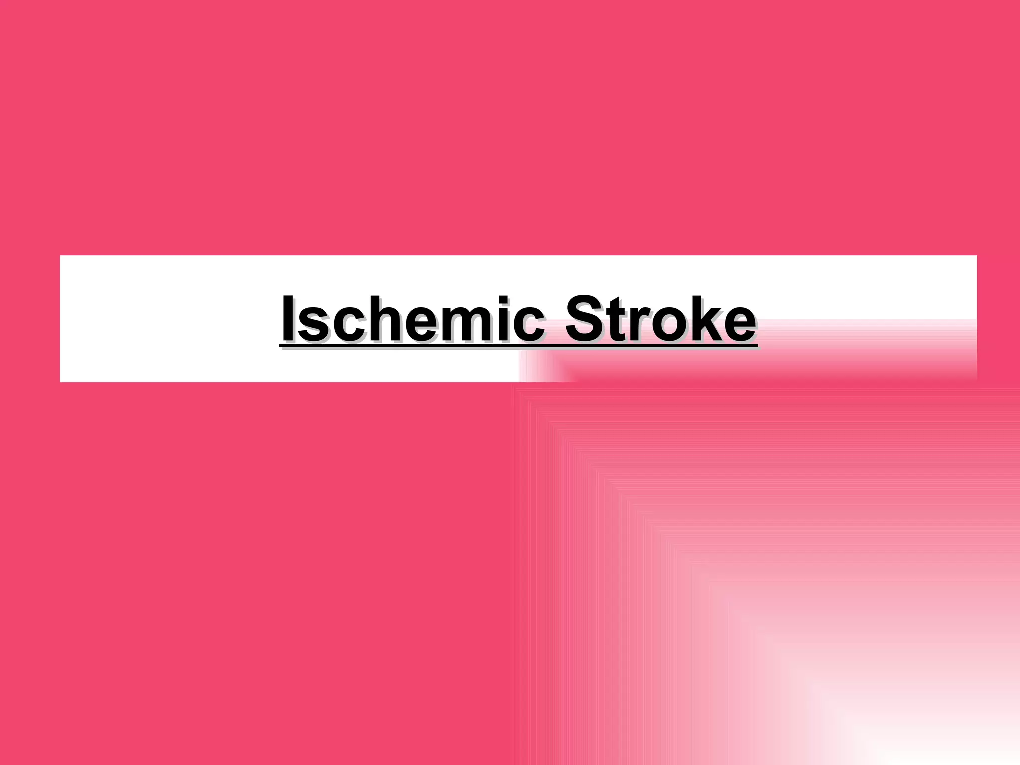 Cerebrovascular Accident (CVA) | PPT