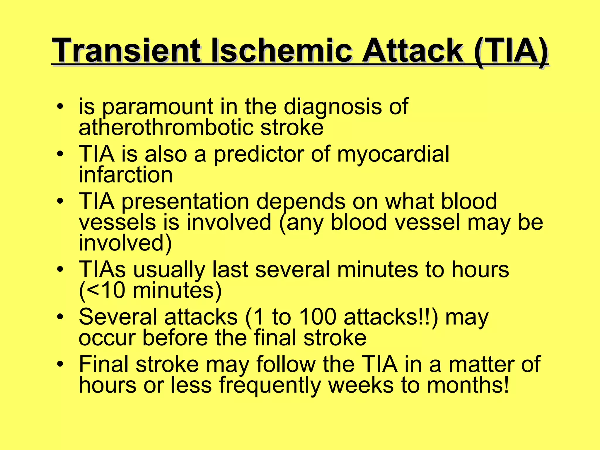 Cerebrovascular Accident (CVA) | PPT