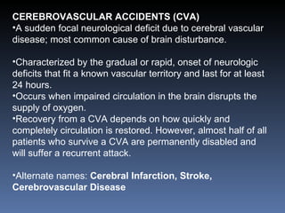 Cerebrovascular Acc Dr.T | PPT