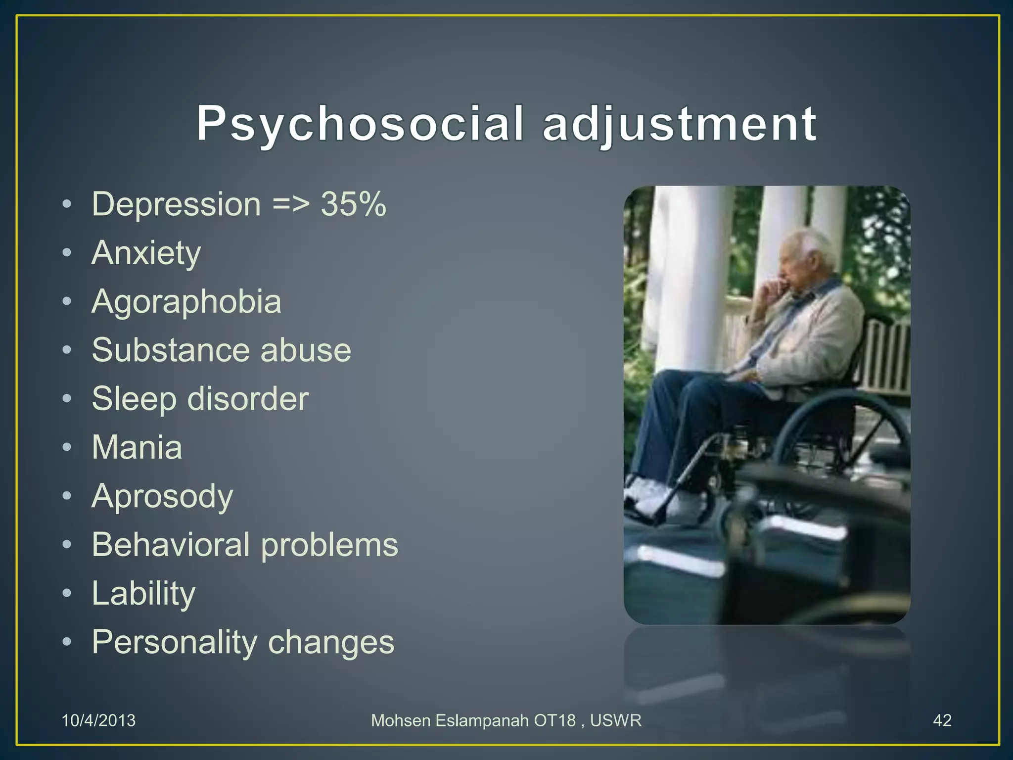 Occupational Therapy and Cerebrovascular accident | PPTX