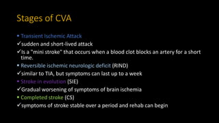 Cerebrovascular accident | PPT