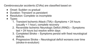 cerebrovascular accident.ccccccccccccccc | PPTX