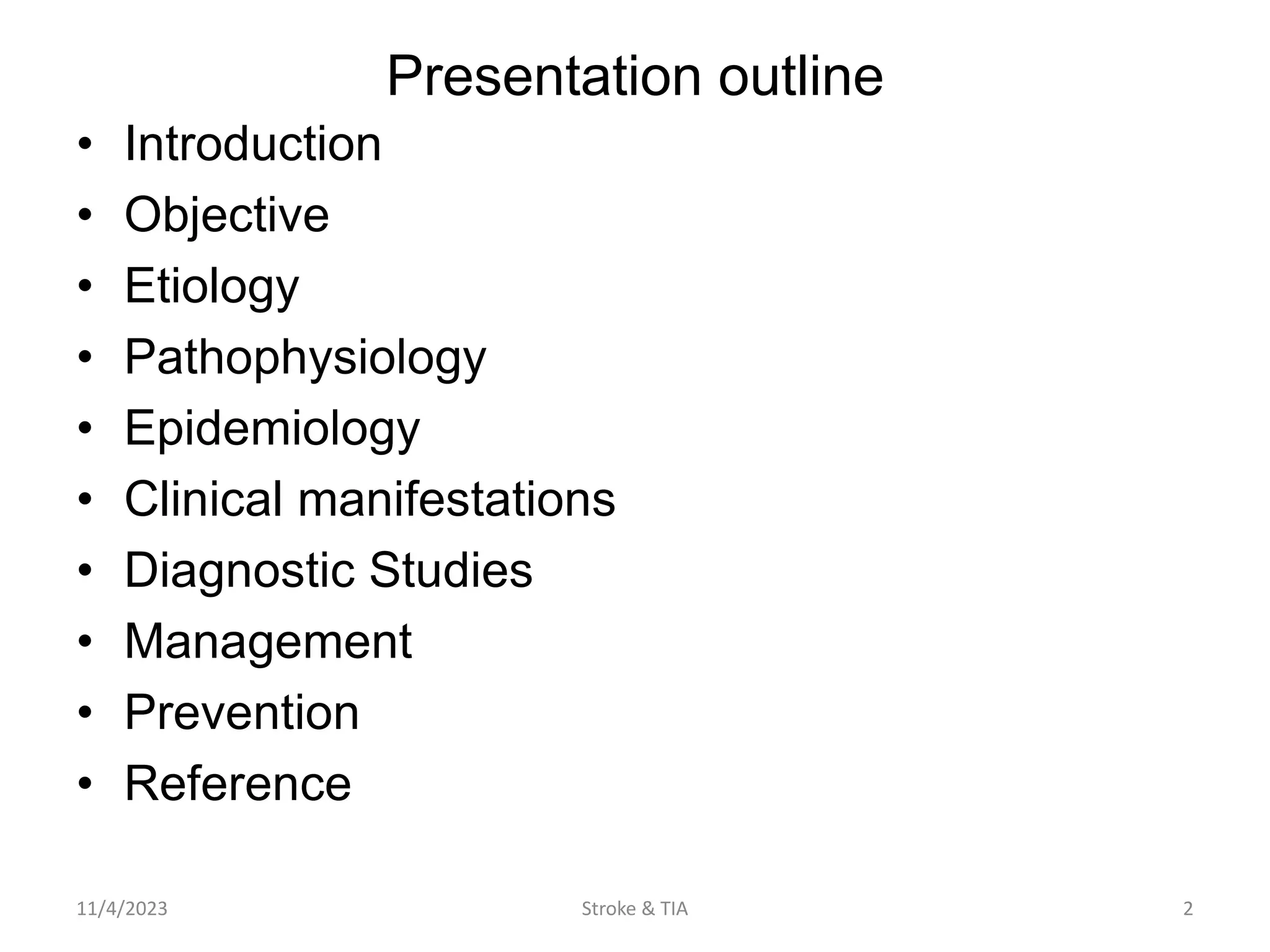 Cerebrovascular Accident &TIA.pptx
