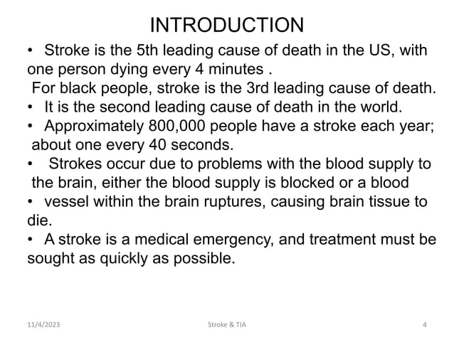 Cerebrovascular Accident &TIA.pptx