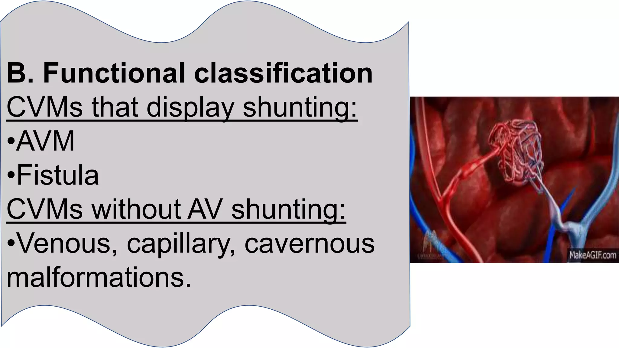 Cerebro vascular anomalies | PPTX
