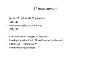 Cerebrovascular diseases 2.pptx