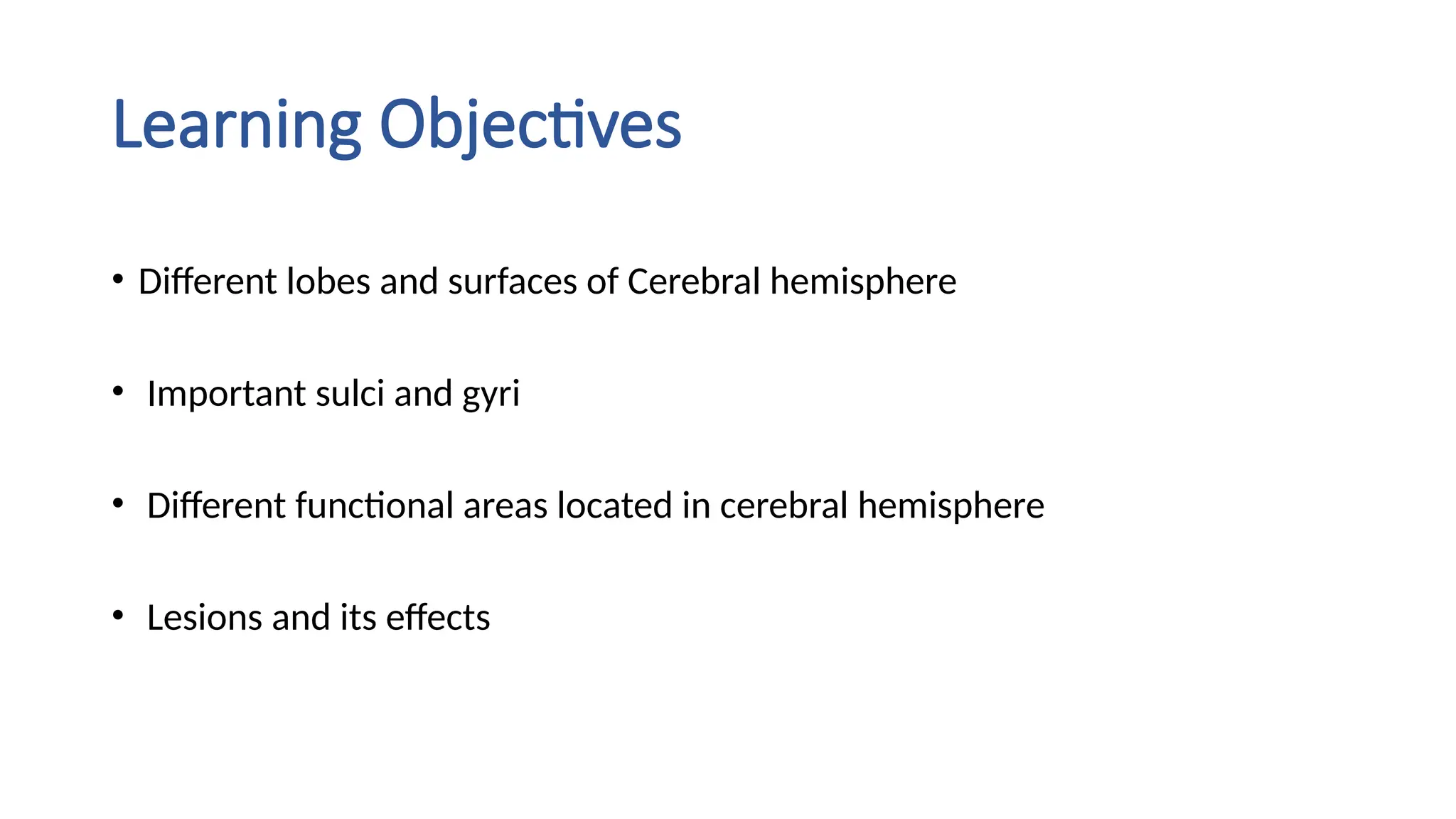 anatomy of cerebrum ( external features) .pptx