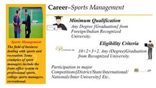 Careers in physical education | PPTX