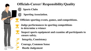 Careers in physical education | PPTX