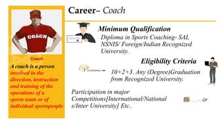 Careers in physical education | PPTX