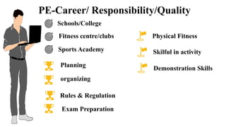 Careers in physical education | PPTX