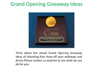 Groundbreaking Ceremony Gifts | PPTX