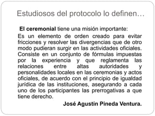 Ceremonial y discursos clase 2 | PPTX