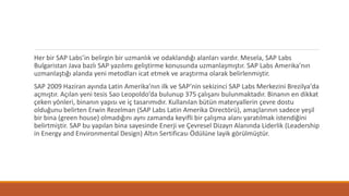 Ceren ceyhan 130908067 sap sunumu | PPT