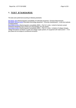 Magnetic Cable CE-EMC Test Report - Shenzhen YouCable Technology Co ...